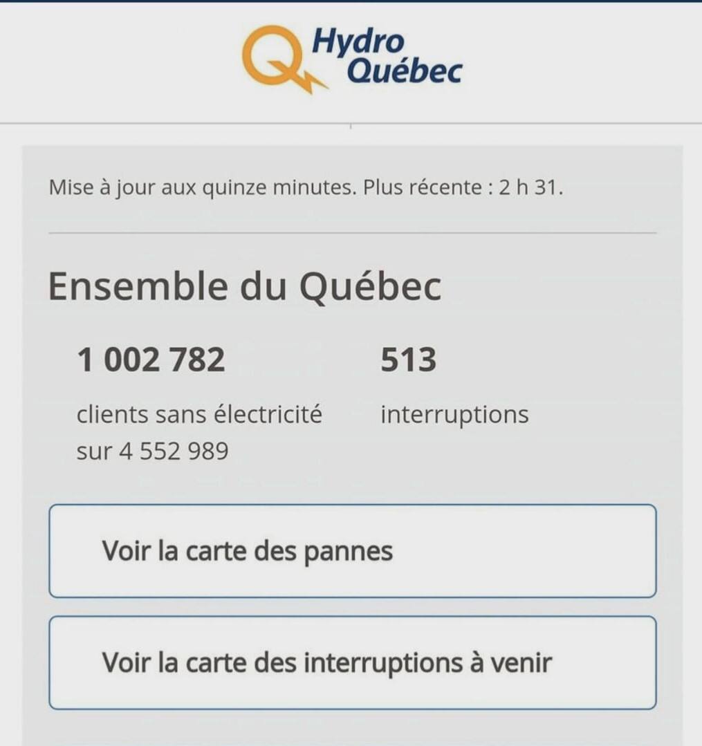 Massive Hydro-Québec Power Outage Leaves Thousands in Darkness – Archyde
