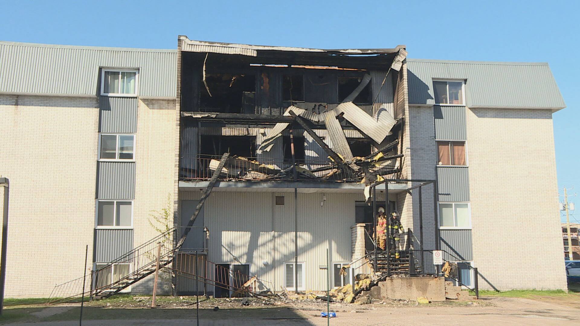 Une trentaine de locataires à la rue après un incendie à Sept-Îles ...