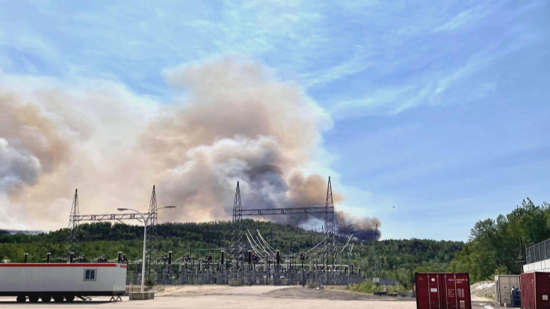 Des installations d'Hydro-Québec sur la Côte-Nord sous haute ...