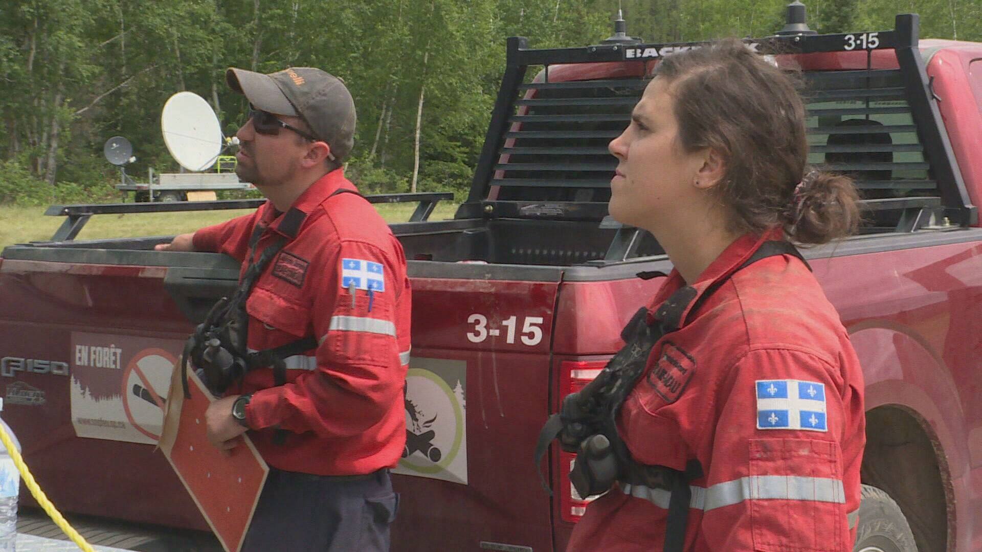 La SOPFEU lance une campagne de recrutement | TVA Nouvelles