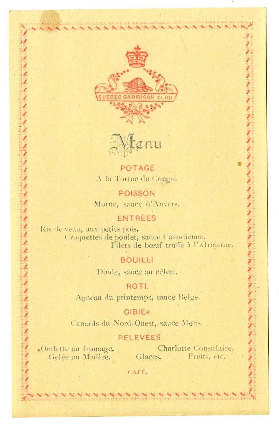 [EN IMAGES] Quand l’histoire passe à table: découvrez 5 menus ...