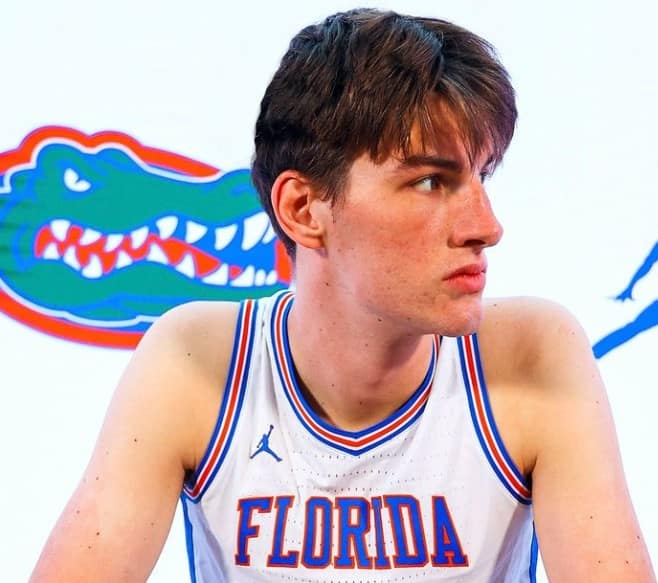 Olivier Rioux, le géant québécois, se joint aux Gators - TVA Sports