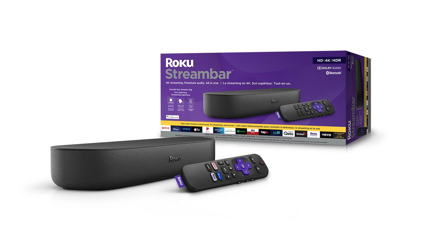 Barre de son Roku Streambar, un haut-parleur plus intelligent qu’on ne ...