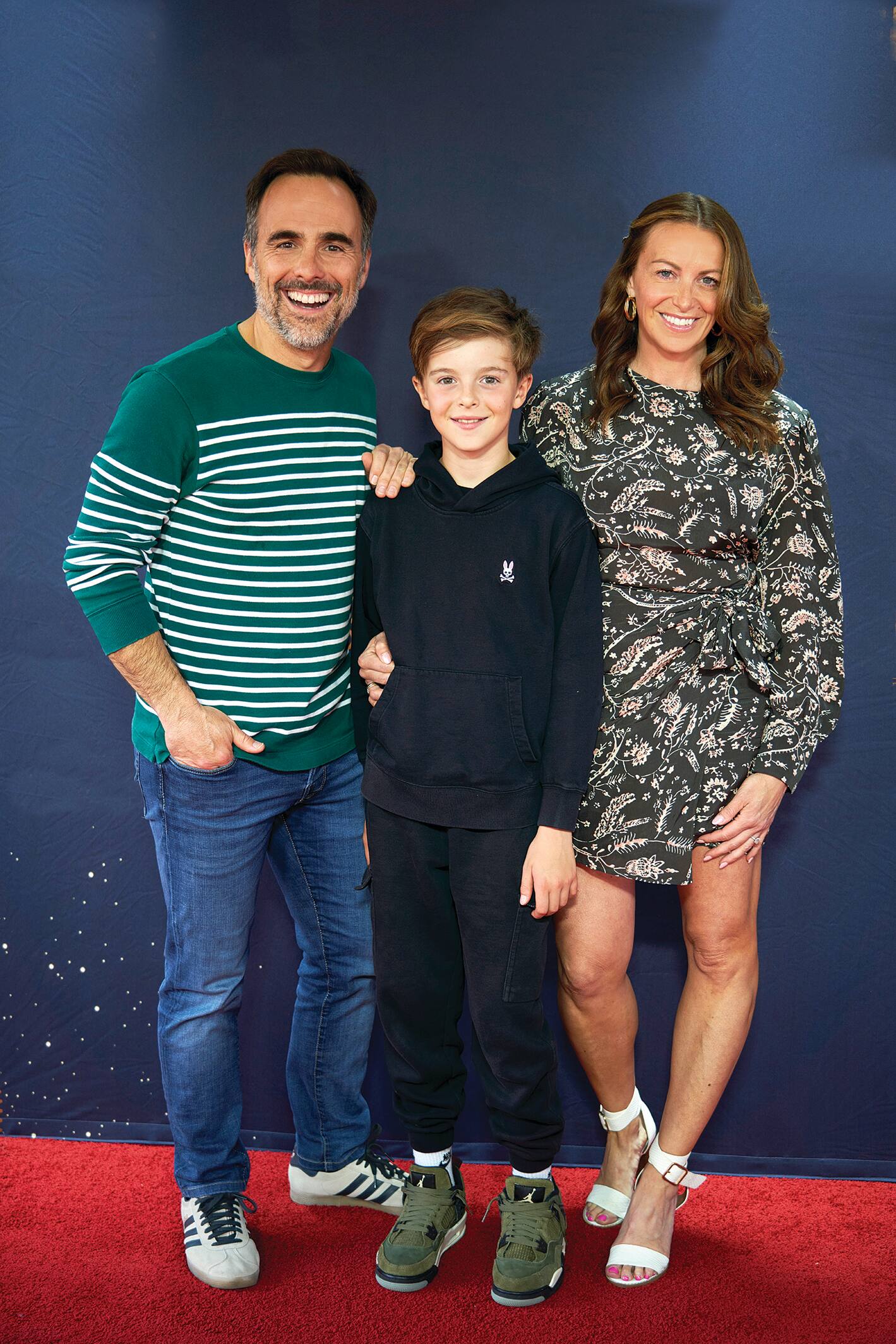 Sébastien Benoit veut être un papa impliqué, malgré son horaire chargé ...