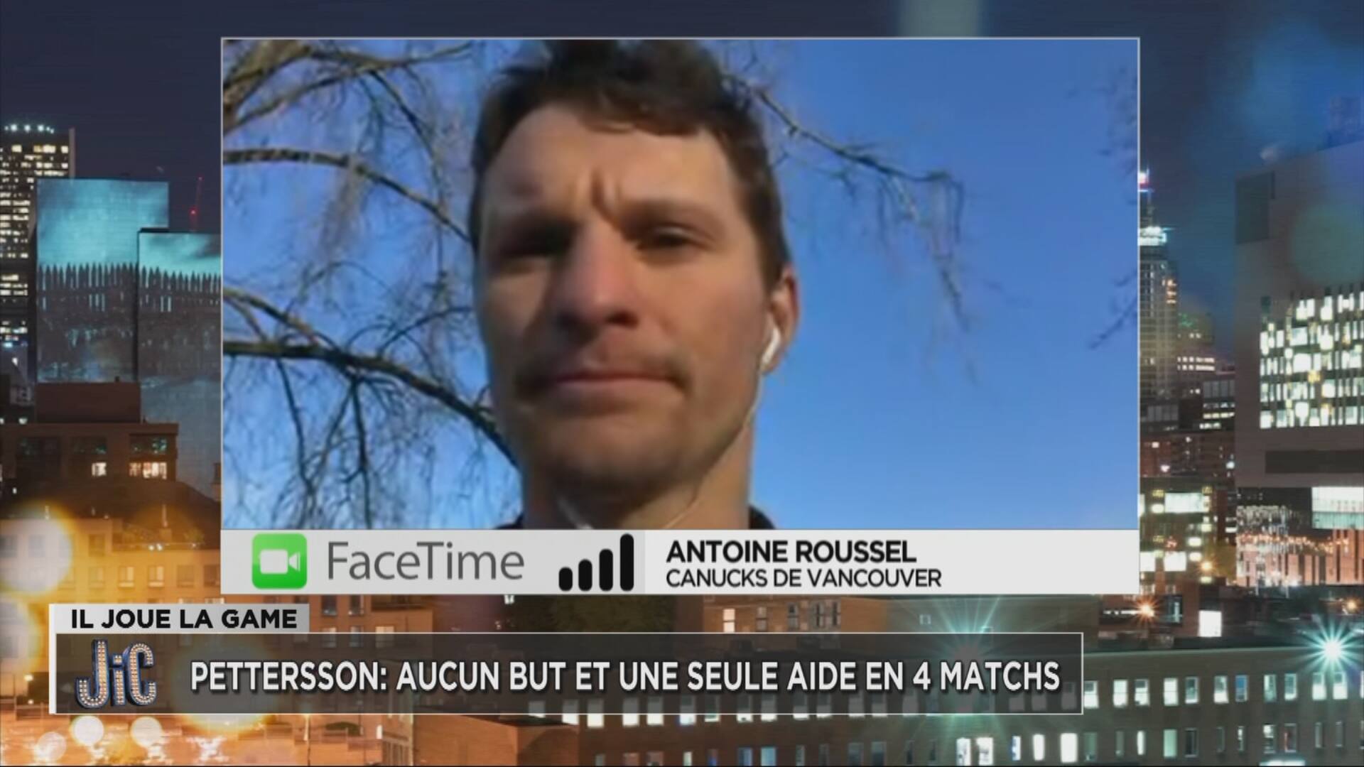 «C'est ridicule» - Antoine Roussel - TVA Sports