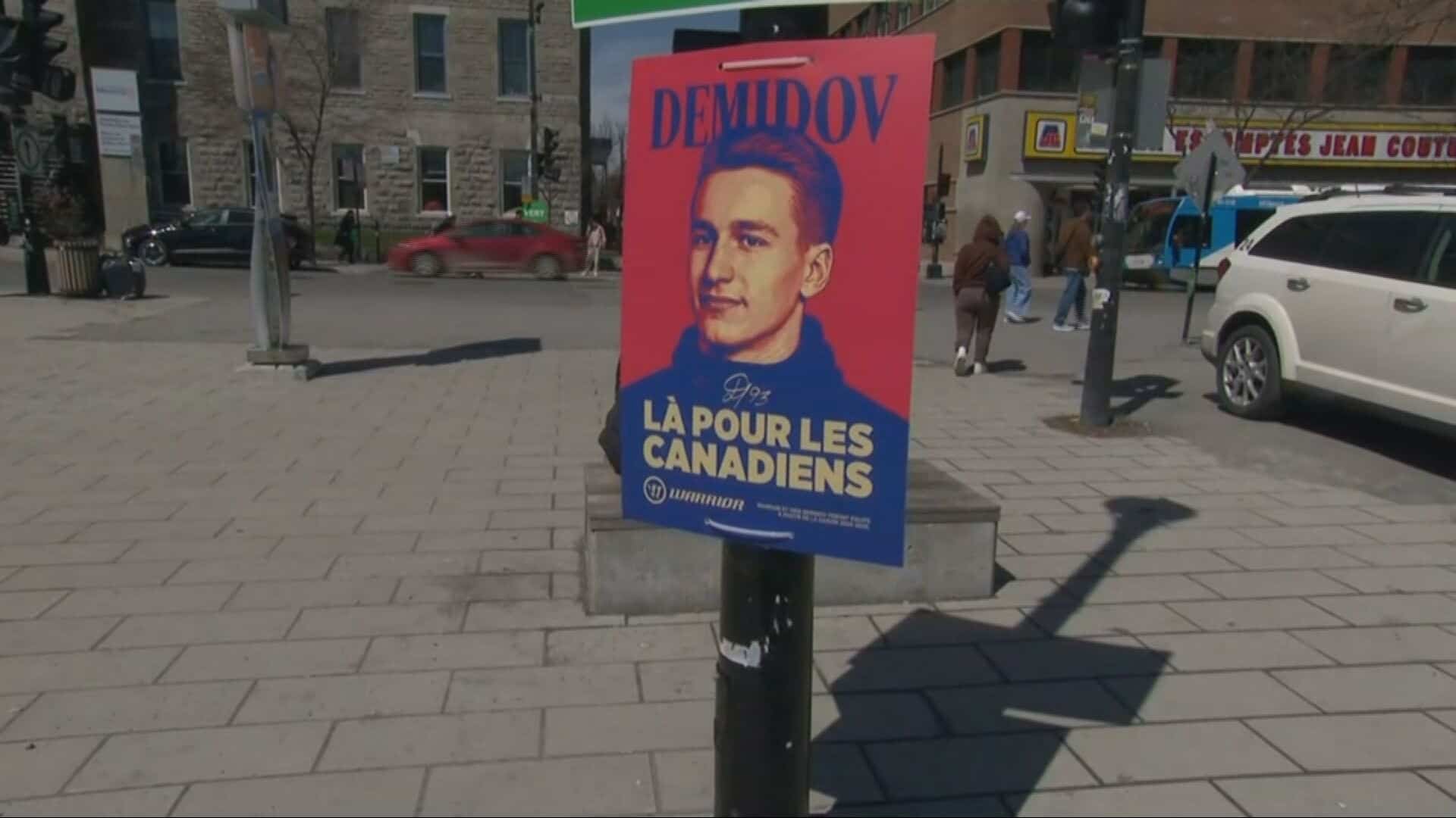 «Pancartes électorales» d’Ivan Demidov : «C’est un coup génial» | TVA ...