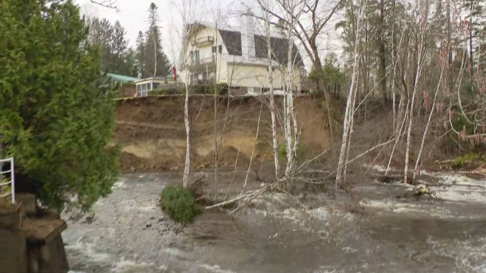[EN IMAGES] Sainte-Émélie-de-l’Énergie: un nouveau bras de rivière ...