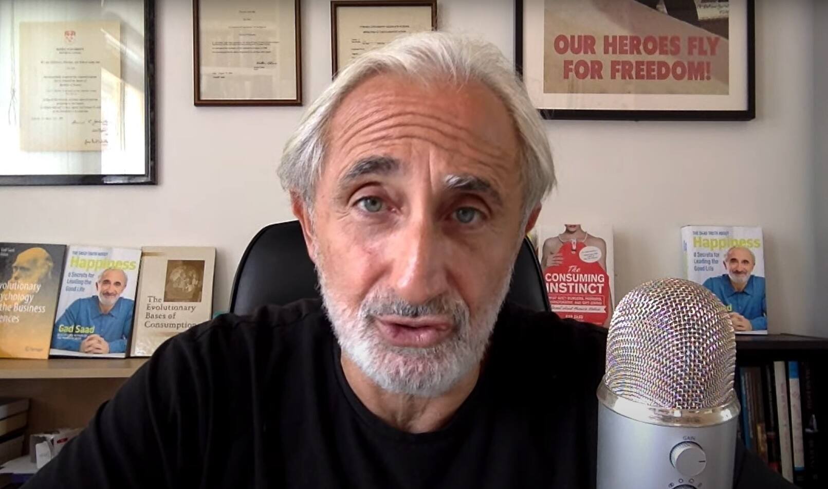 Gad Saad se dit victime de la «culture de l'annulation» | TVA Nouvelles