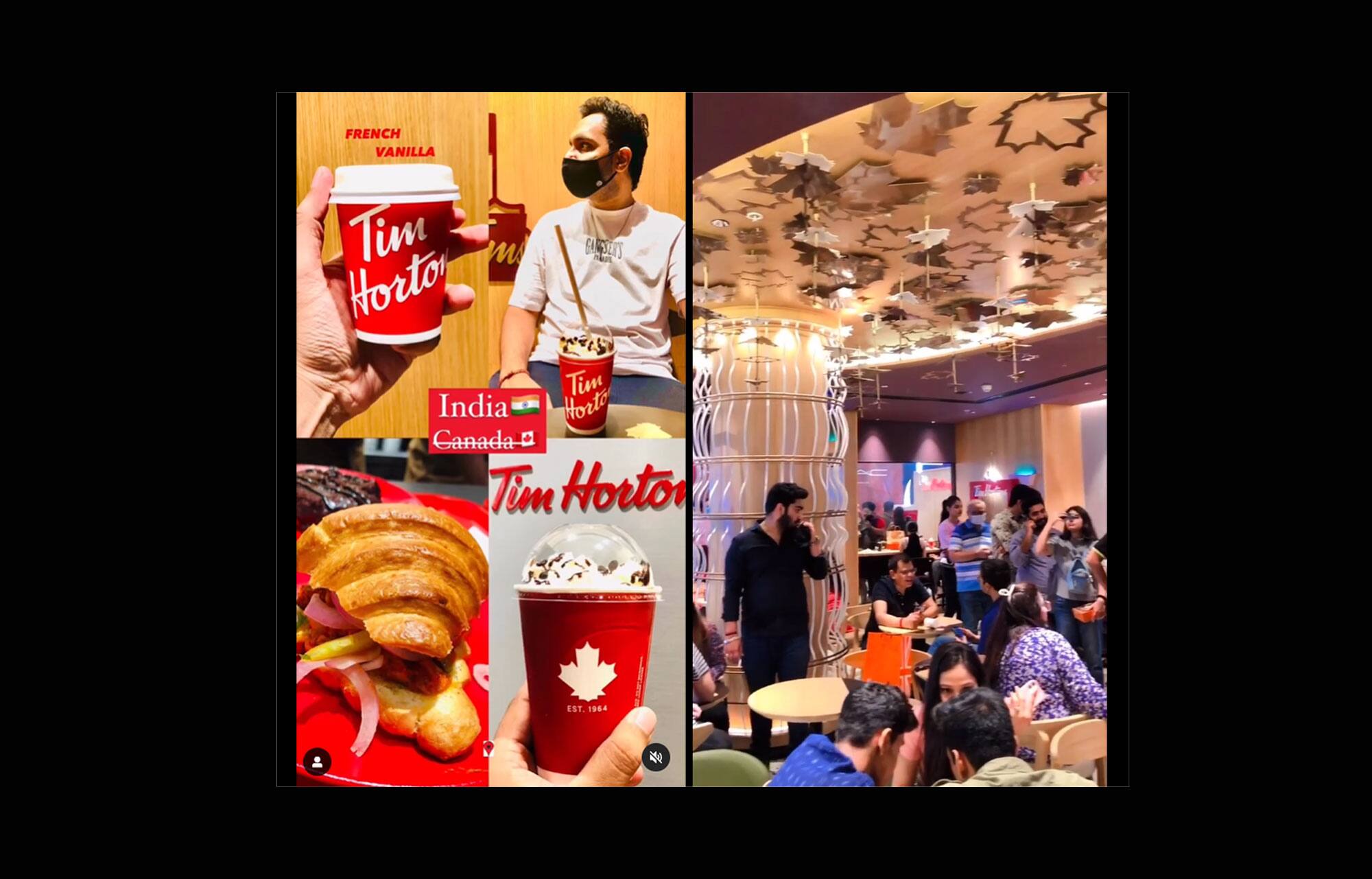 Ouverture d’un 3e restaurant Tim Hortons en Inde, et le menu est très ...