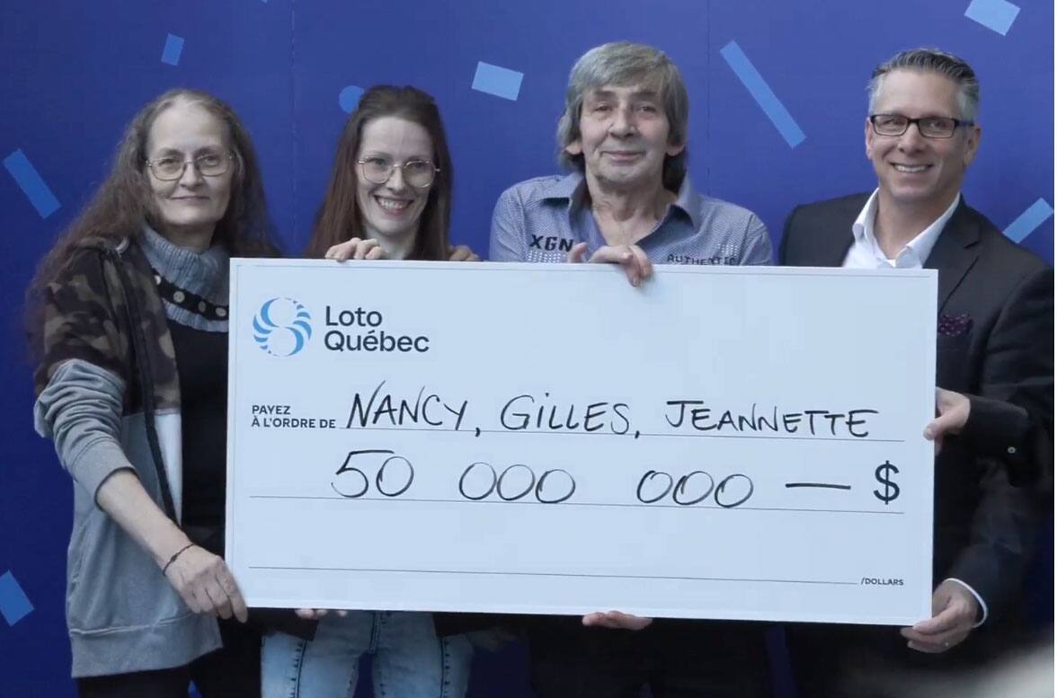 Quebec Family Wins $50 Million Lotto Max Jackpot: Their Incredible ...