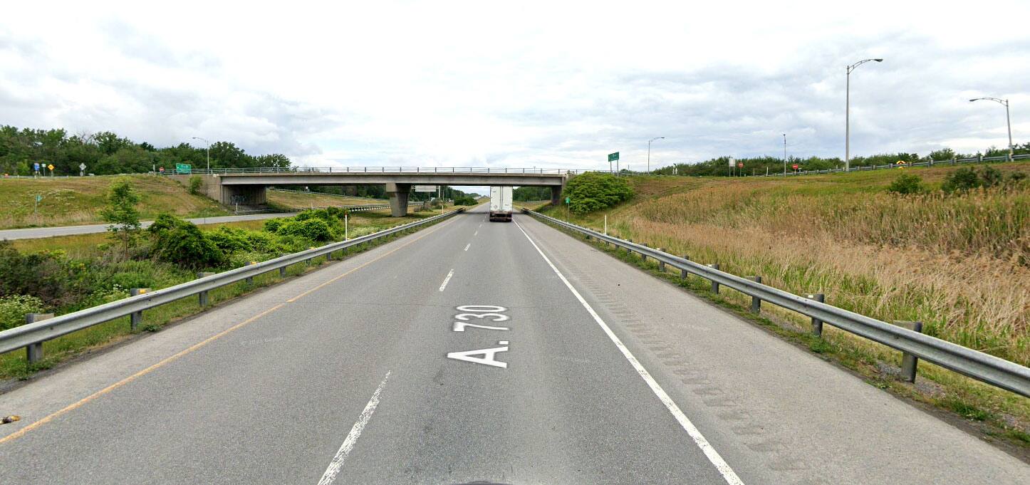 Autoroute 730 : un véhicule Honda aurait percuté une personne au sol ...