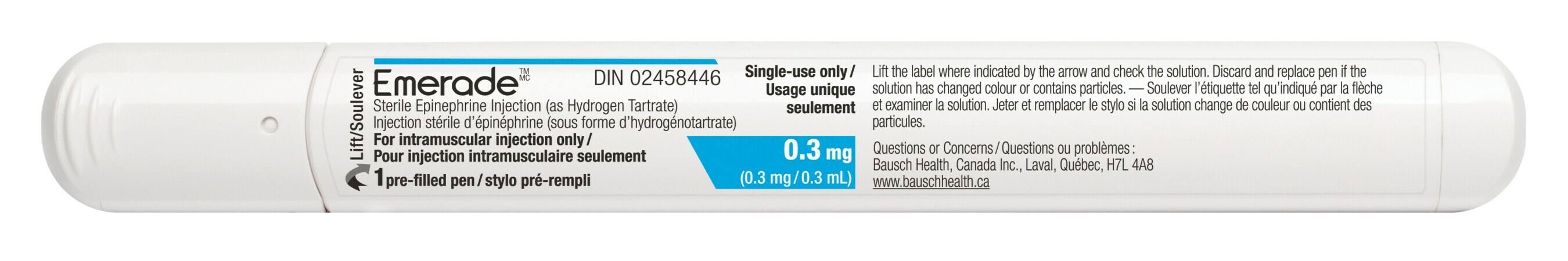 Des auto-injecteurs d’épinéphrine font l’objet d’un rappel | JDM