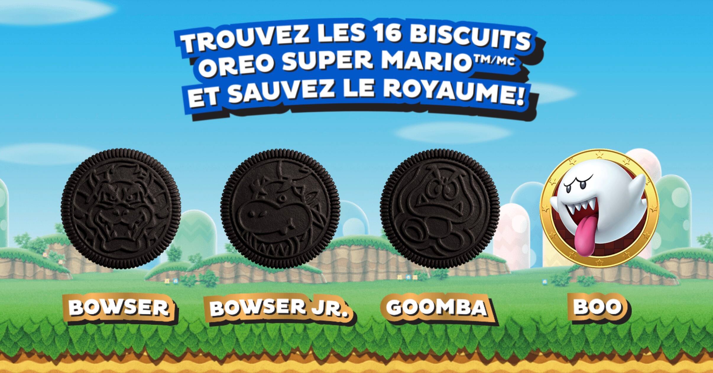 Oreo dévoile une édition spéciale Super Mario avec un jeu social | 24 ...
