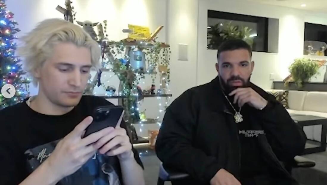 Le Québécois xQc invite Drake pour un live sur Kick | Pèse sur start