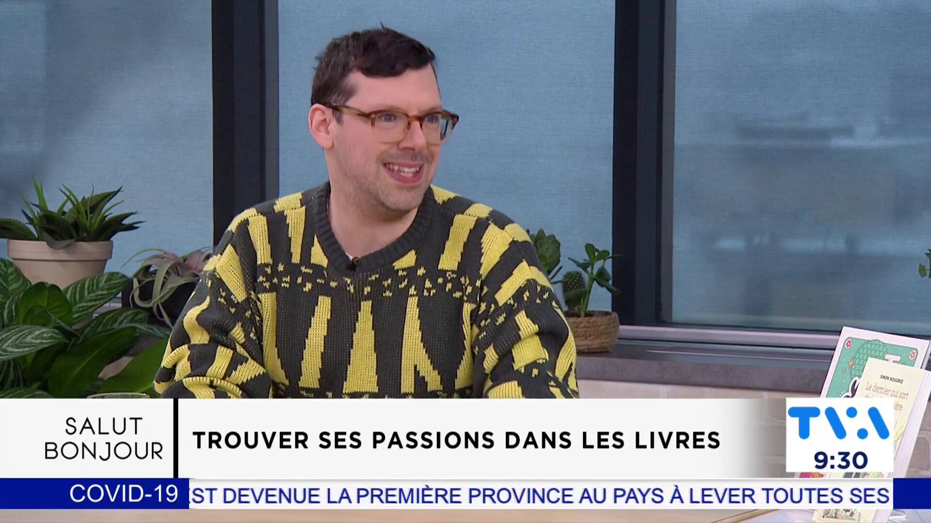 Le prolifique et volubile auteur Simon Boulerice | Salut Bonjour