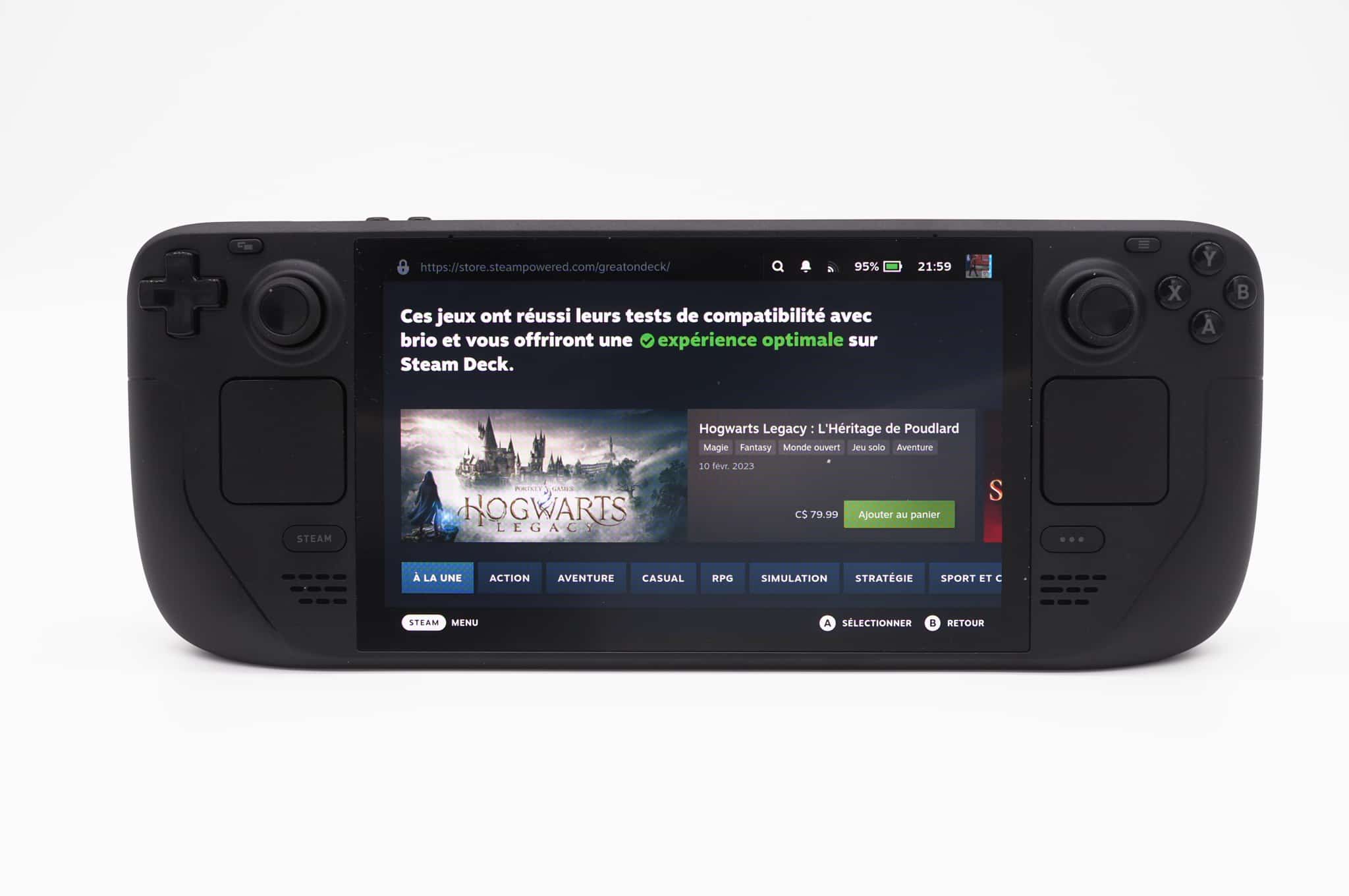 Test de la Steam Deck OLED : la console PC par excellence | Pèse sur start