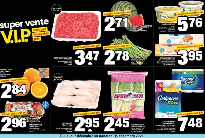 Les meilleurs rabais de la semaine du 7 décembre en épicerie | Salut ...