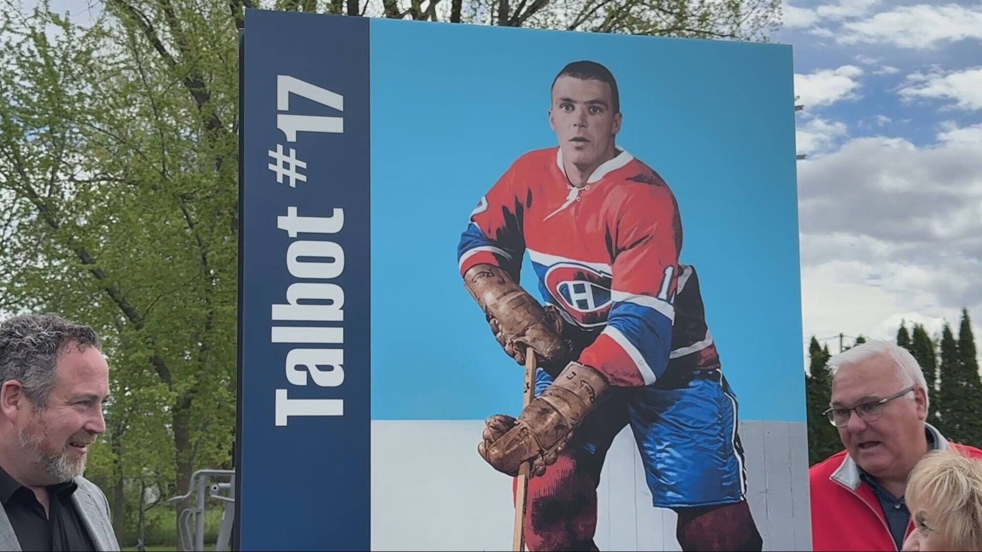 EN IMAGES | Un parc et un monument en hommage à l’ex-joueur du CH Jean ...
