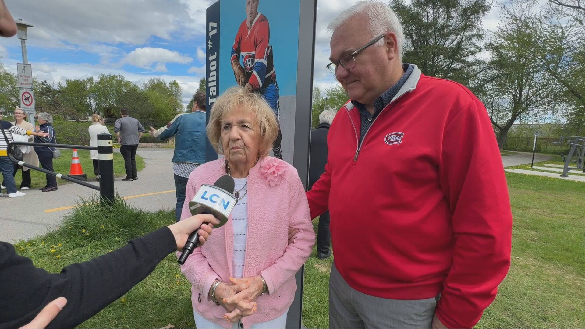 EN IMAGES | Un parc et un monument en hommage à l’ex-joueur du CH Jean ...