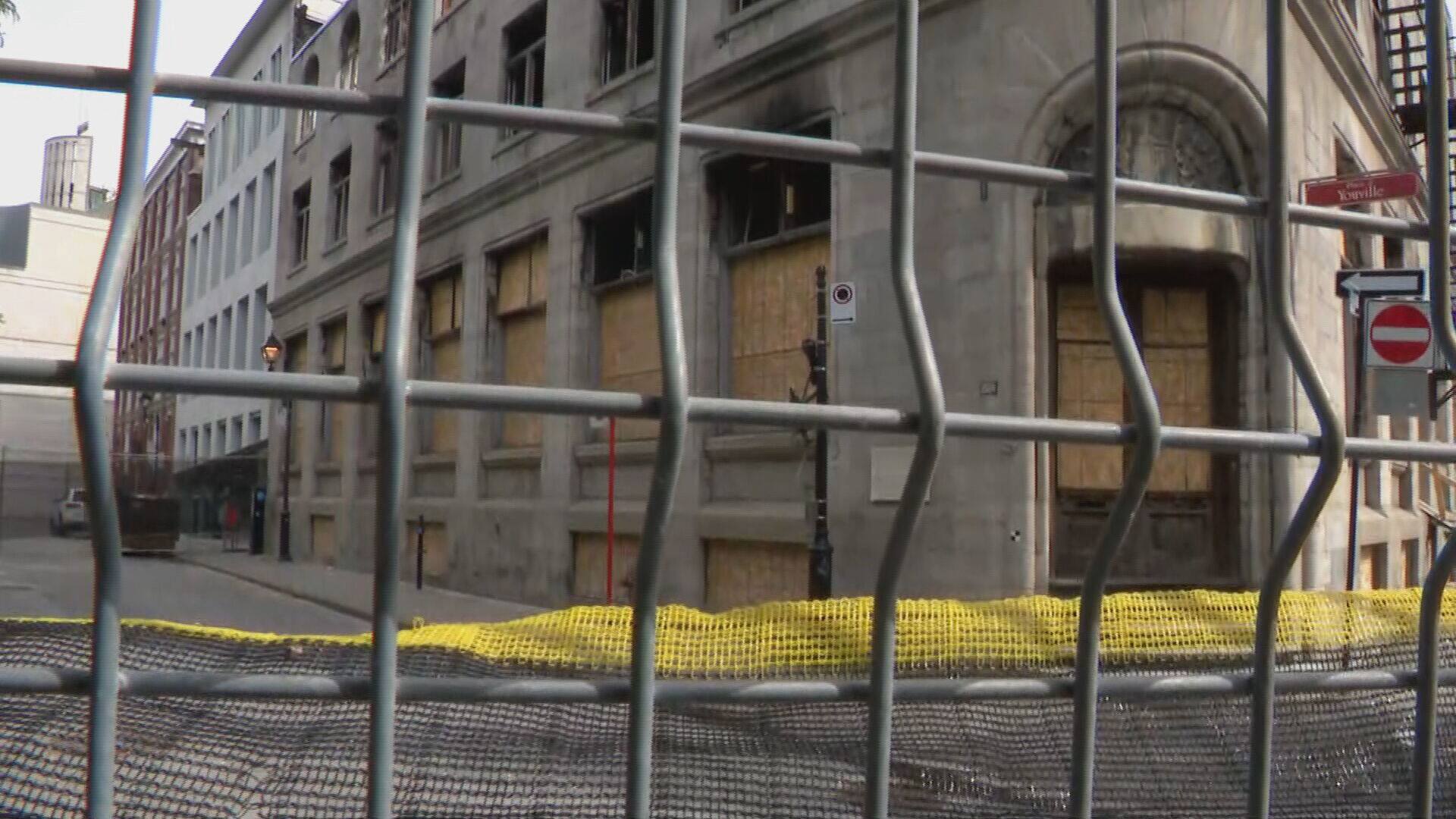 Incendie dans le Vieux-Montréal: le propriétaire de l’immeuble poursuit ...