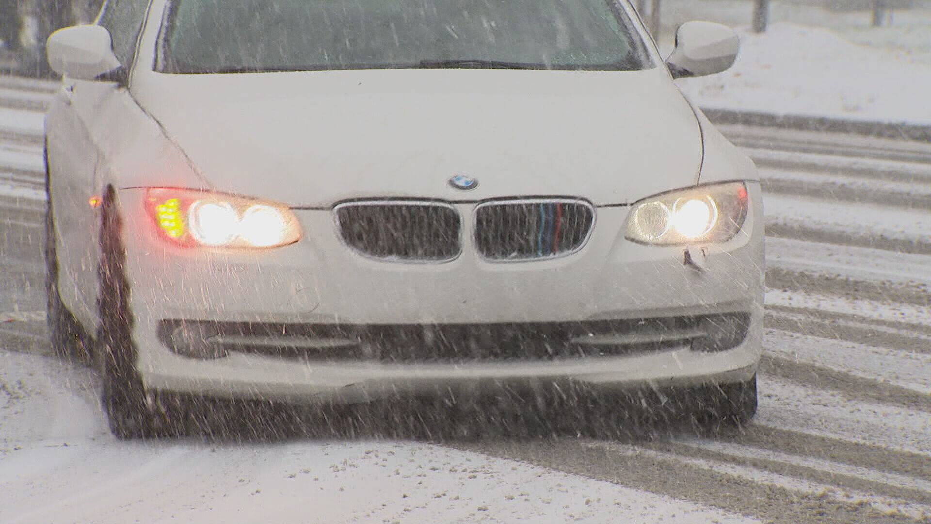 Neige et grésil: matinée difficile sur les routes | TVA Nouvelles