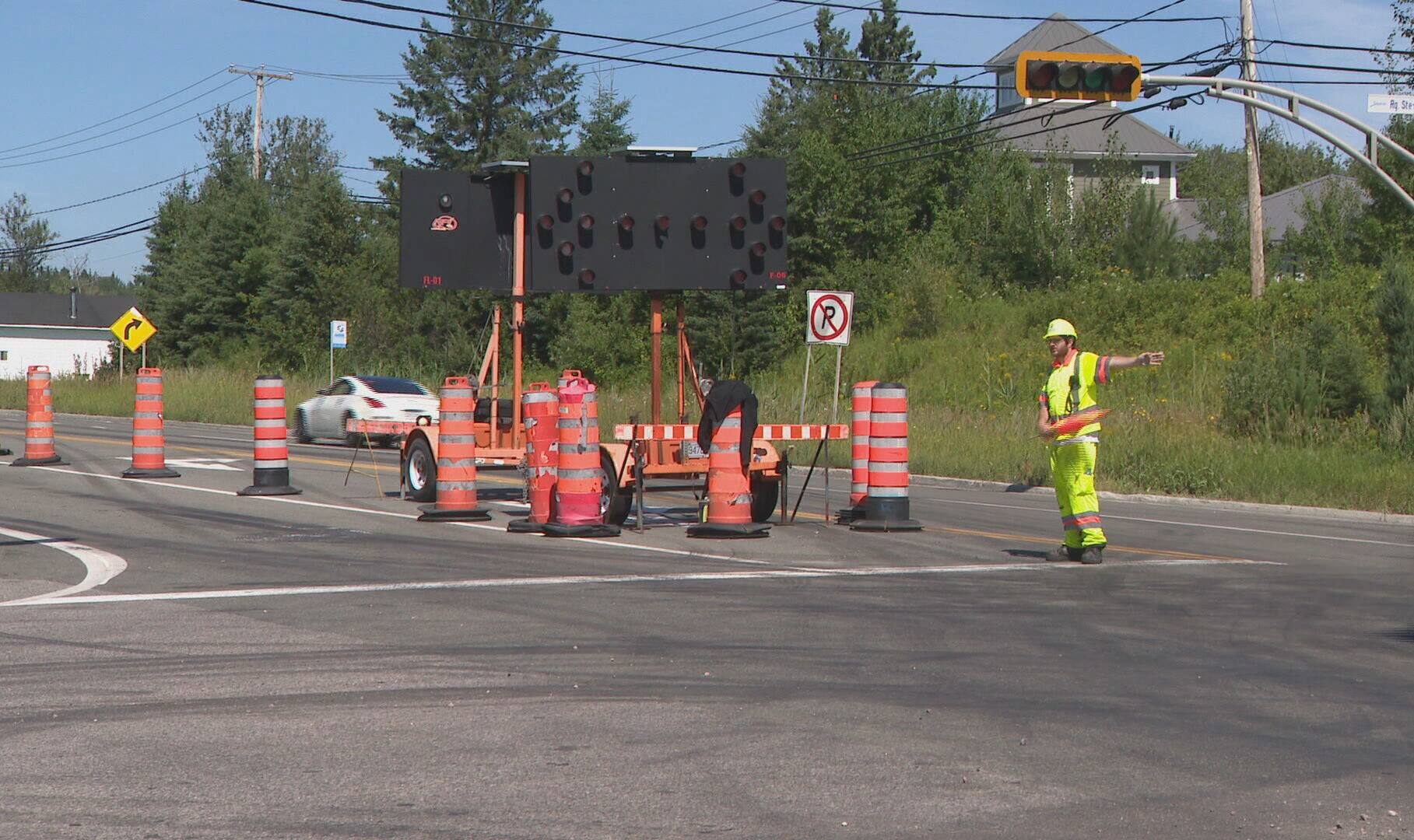 Un signaleur routier happé deux fois en un mois au Saguenay | JDM