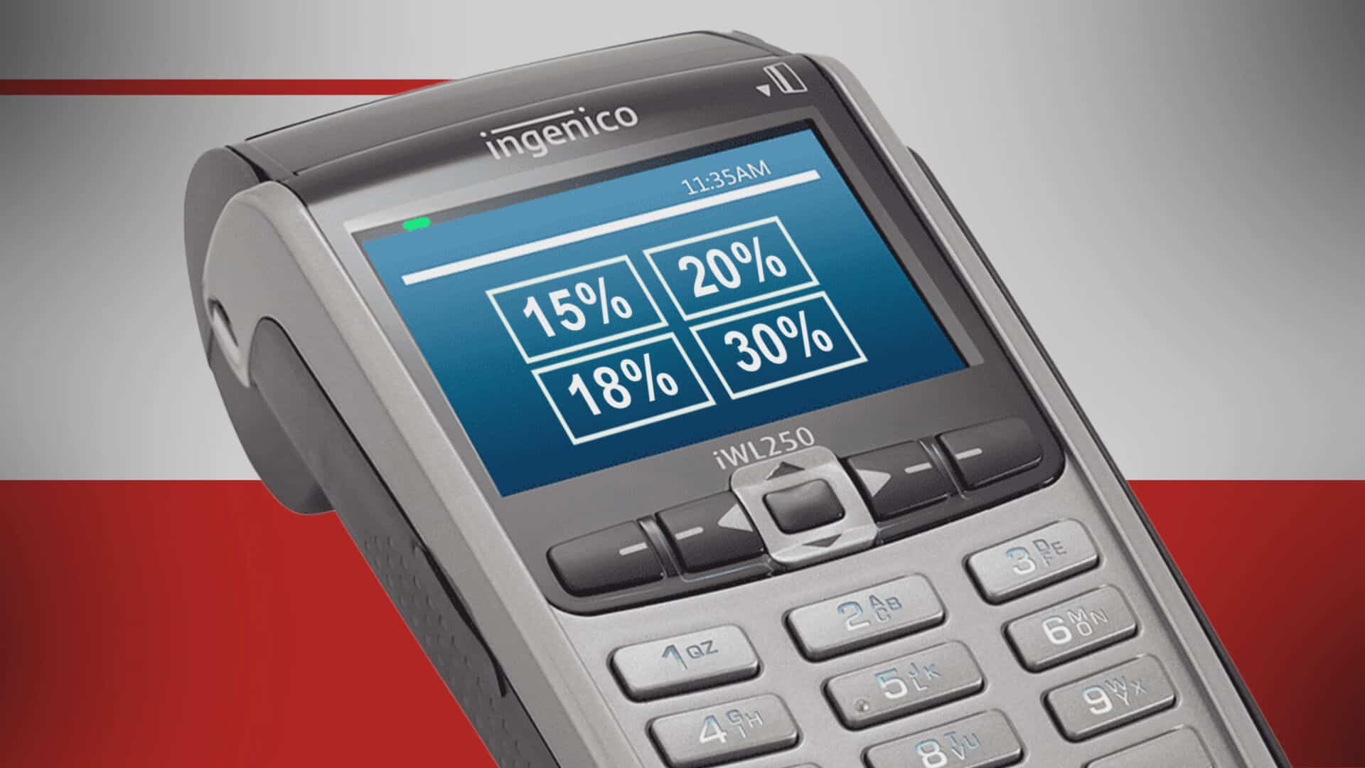 Les options sur les machines Interac influencent à laisser un pourboire ...