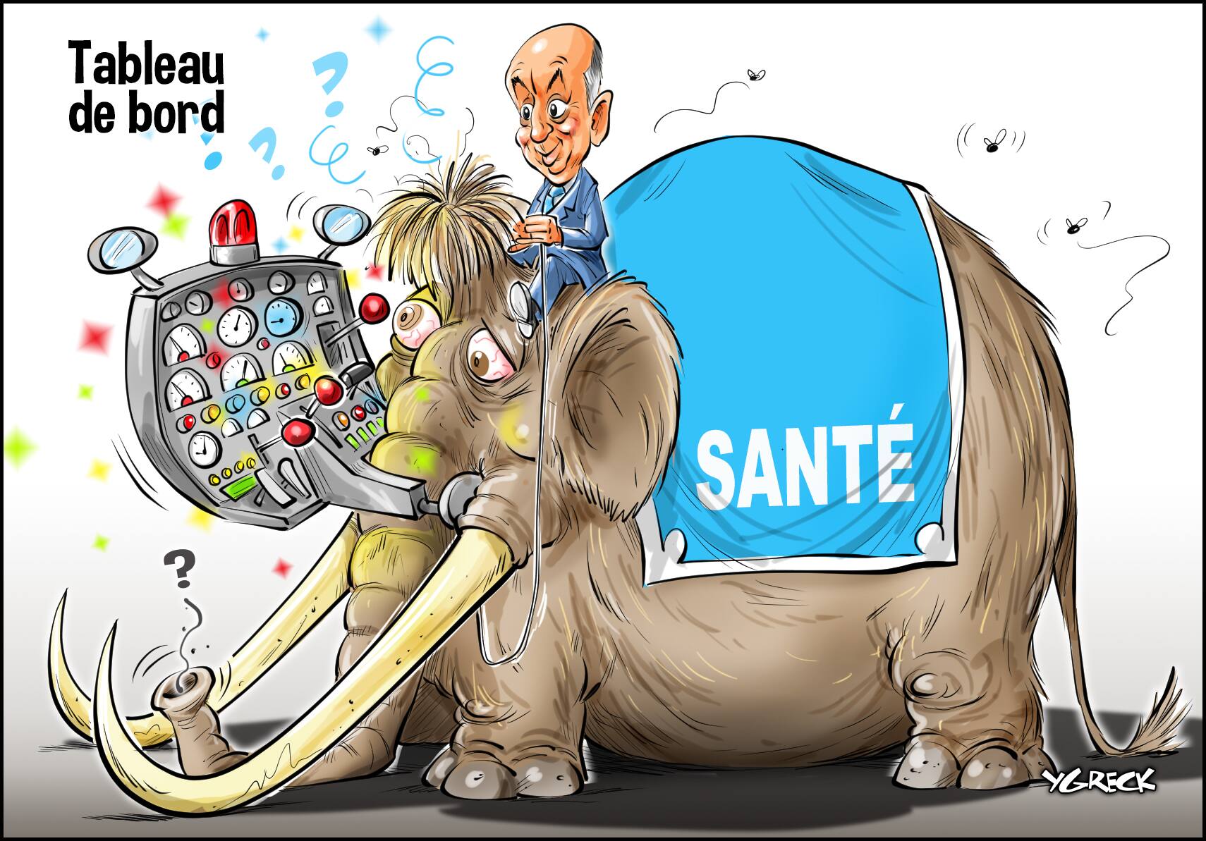 La caricature d'Ygreck | Le Journal de Québec