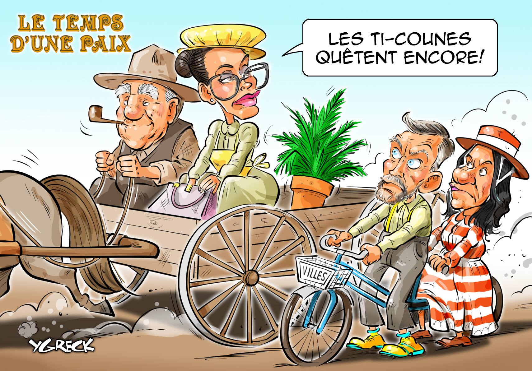 La caricature d'Ygreck en vidéo: vivre au «Temps d’une paix» avec ...