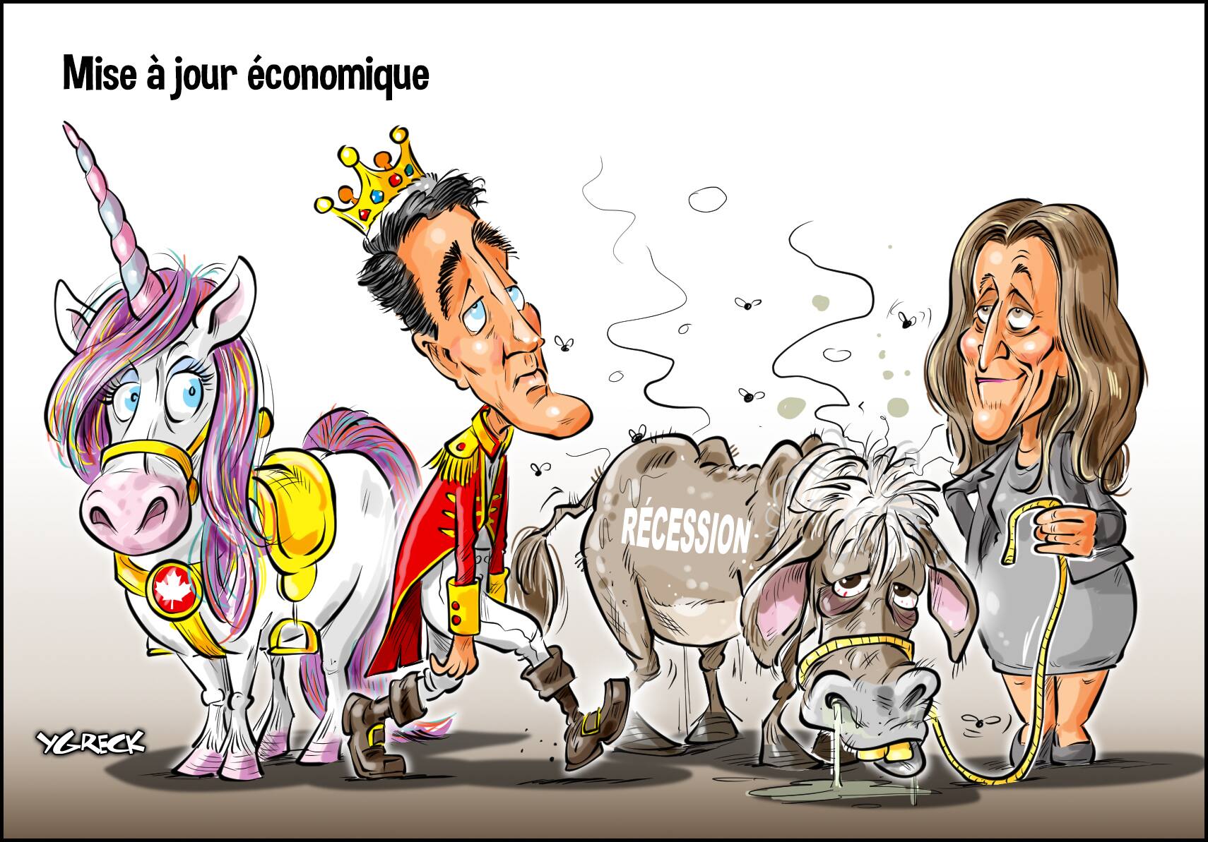 La caricature d'Ygreck | Le Journal de Montréal