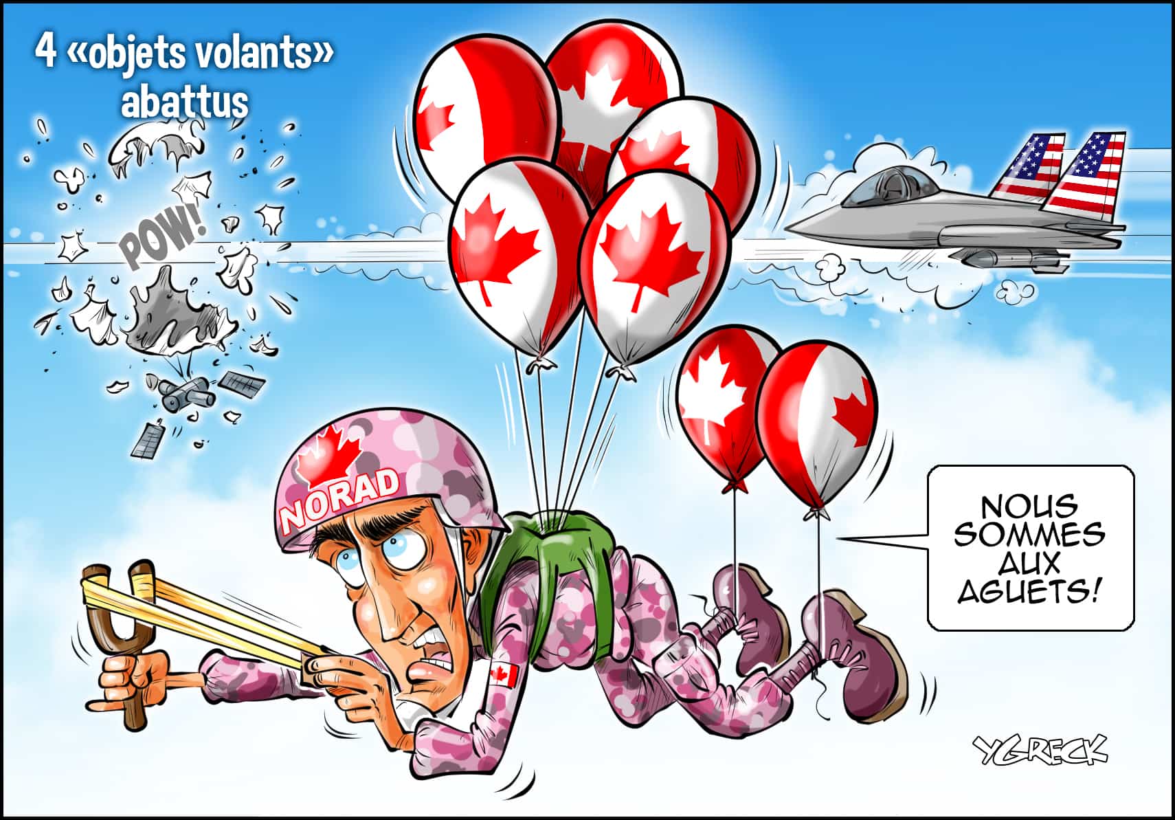 La caricature d'Ygreck | Le Journal de Québec