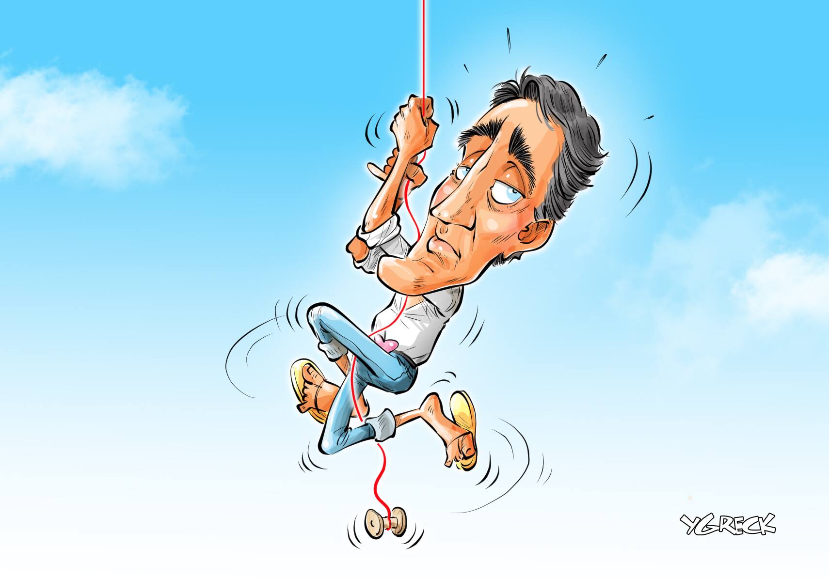 La caricature d'Ygreck en vidéo: le visage de Trudeau en dit long | JDM