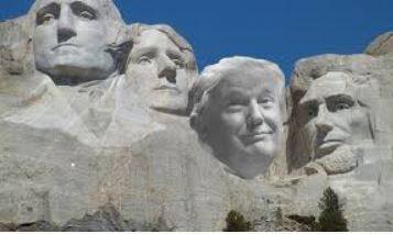 Donald Trump sur le mont Rushmore | Le Journal de Montréal