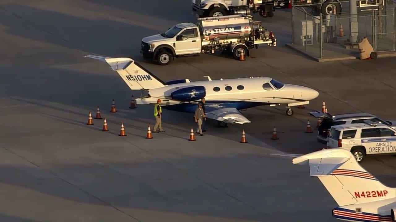 Private Jet Collision at Houston Hobby Airport: Complete Runway Closure ...