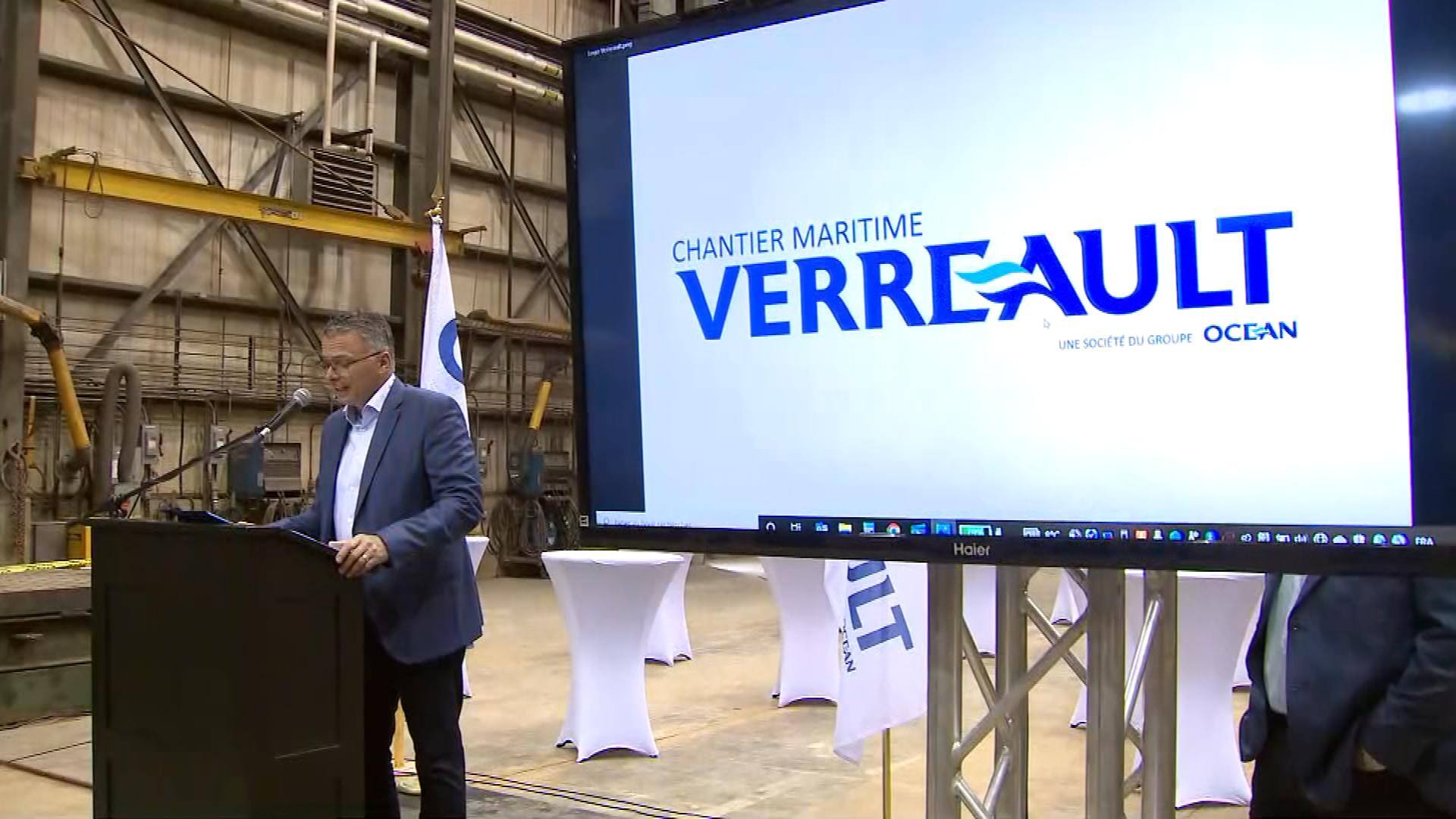 Groupe Océan fait l’acquisition du chantier maritime Verreault | TVA ...