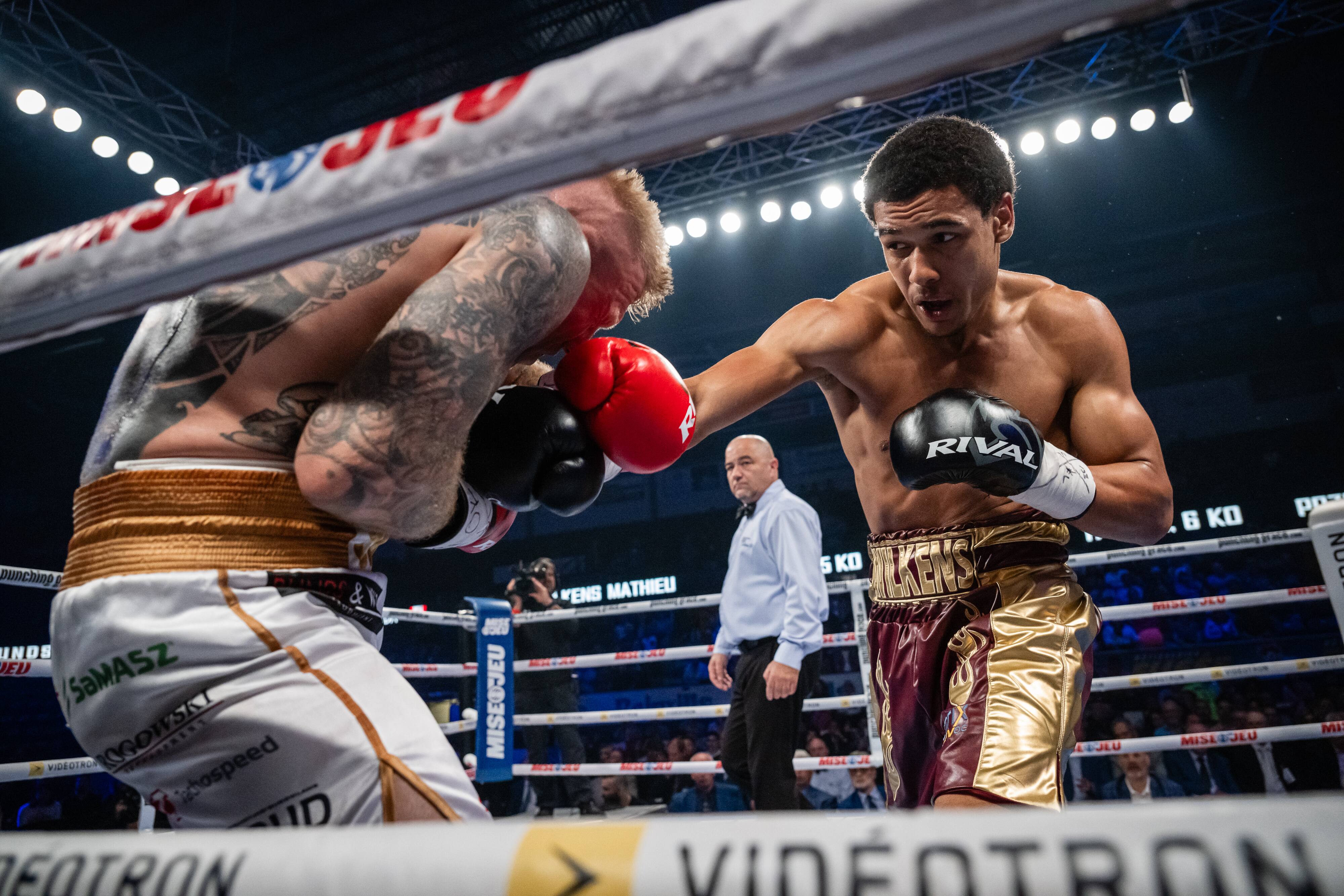 Wilkens Mathieu triomphe à Shawinigan - TVA Sports