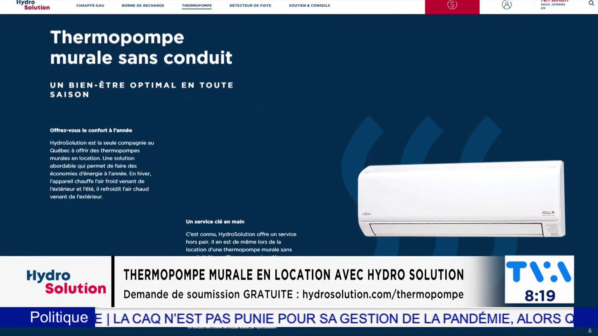 HydroSolution est la seule compagnie au Québec qui vous permet de louer ...