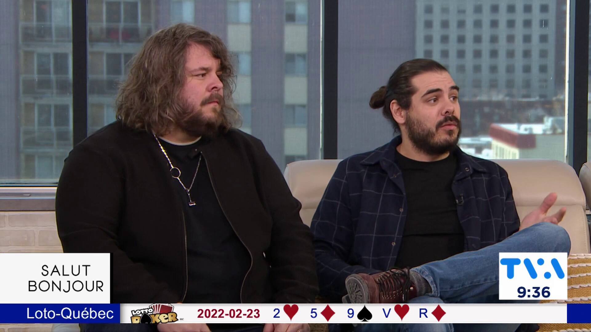 Erik et Sonny Caouette « sous le même toit » | Salut Bonjour