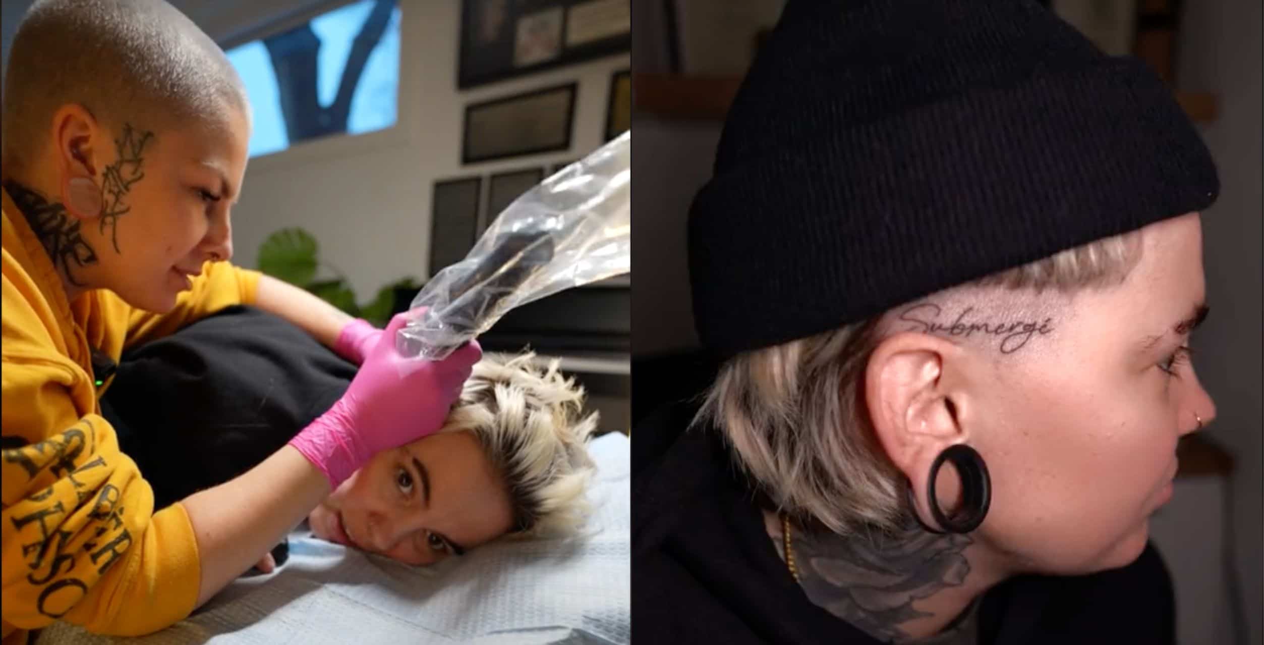 Roxane Bruneau a un nouveau tatouage sur le crâne | Le Sac de chips