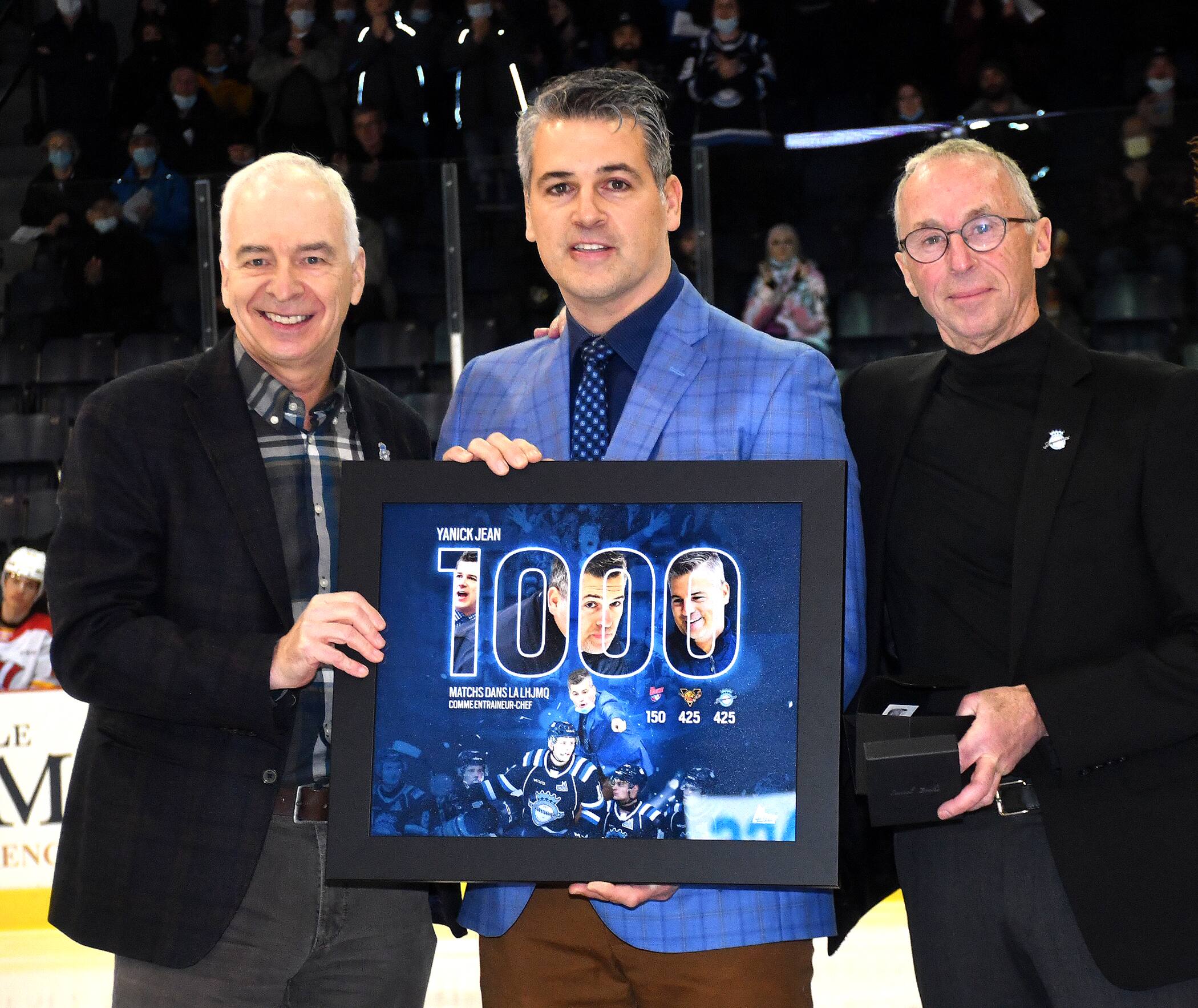 Les Sags s’inclinent pour le 1000e match de Yanick Jean | JDQ