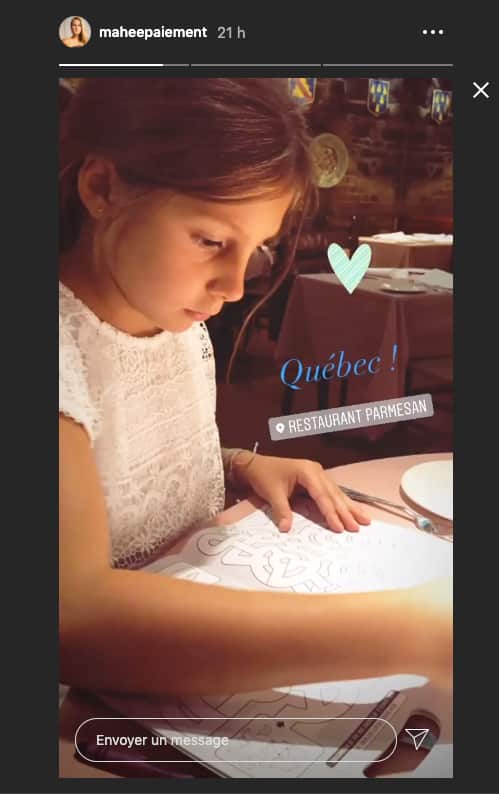 La fille de Mahée Paiement a commencé sa carrière de comédienne | 7 Jours