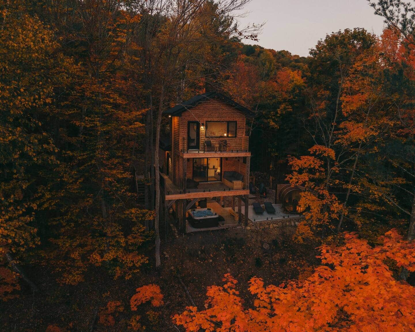 28 cabanes dans les arbres à louer au Québec | JDM