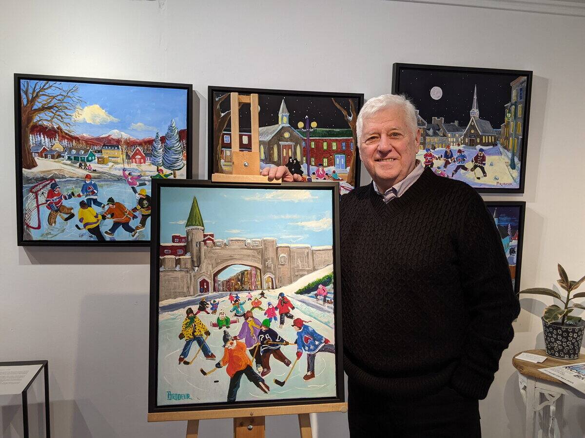 Des Nordiques au pinceau: l’ex-gardien de but Richard Brodeur raconte à ...