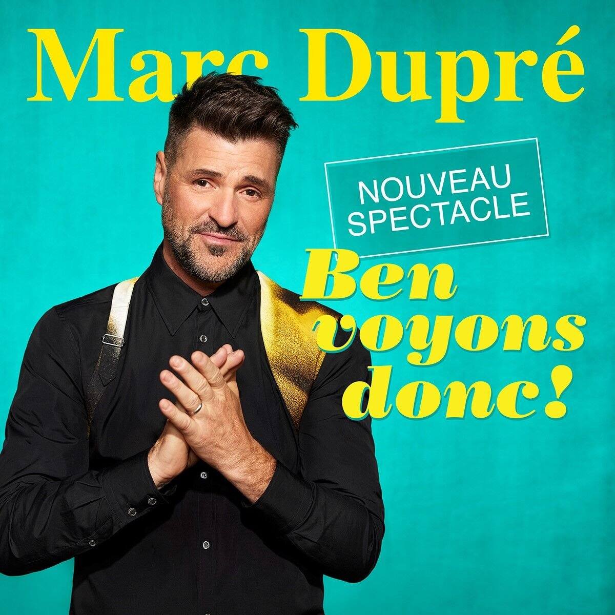 «Ben voyons donc!»: Marc Dupré redevient humoriste en janvier | JDM