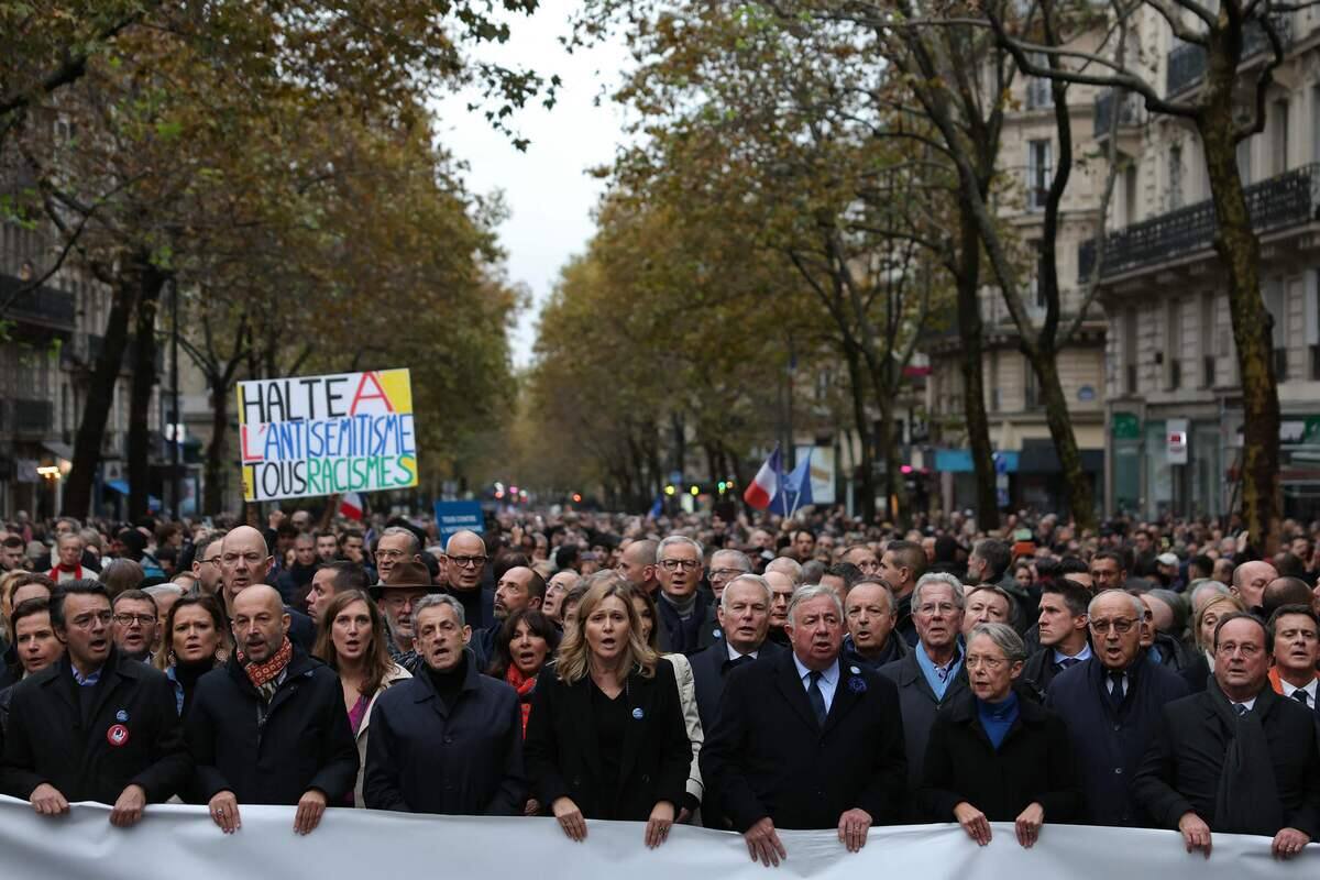 Plus de 180 000 manifestants en France contre l'antisémitisme | JDM