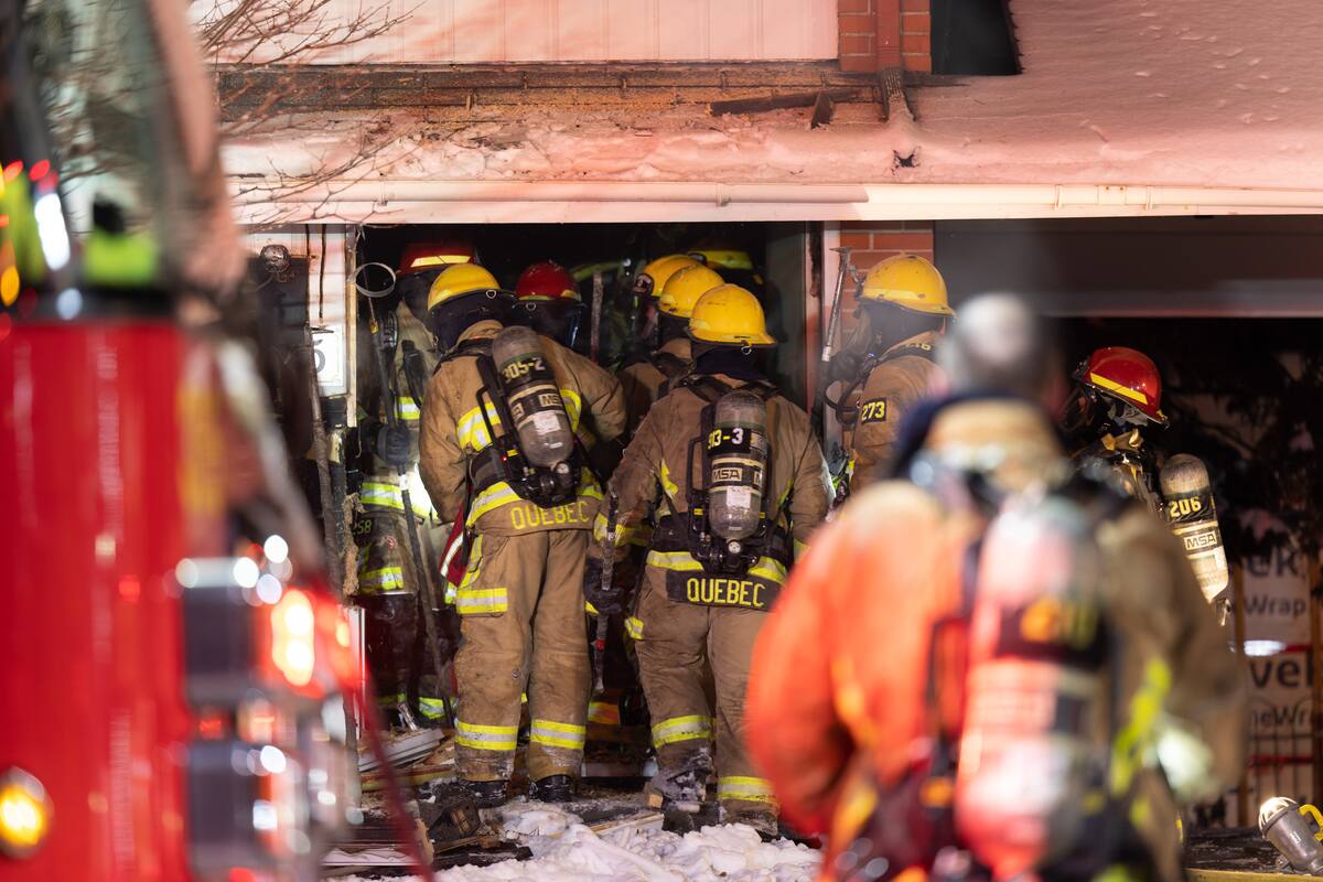 [EN IMAGES] Un incendie à Québec cause d’importants dommages | JDQ