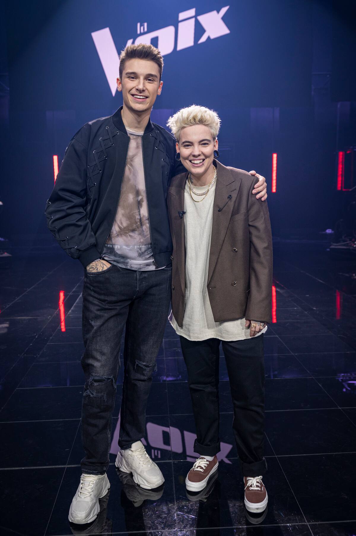 «La Voix»: Jonathan Houde goûte au français et aime ça | JDQ