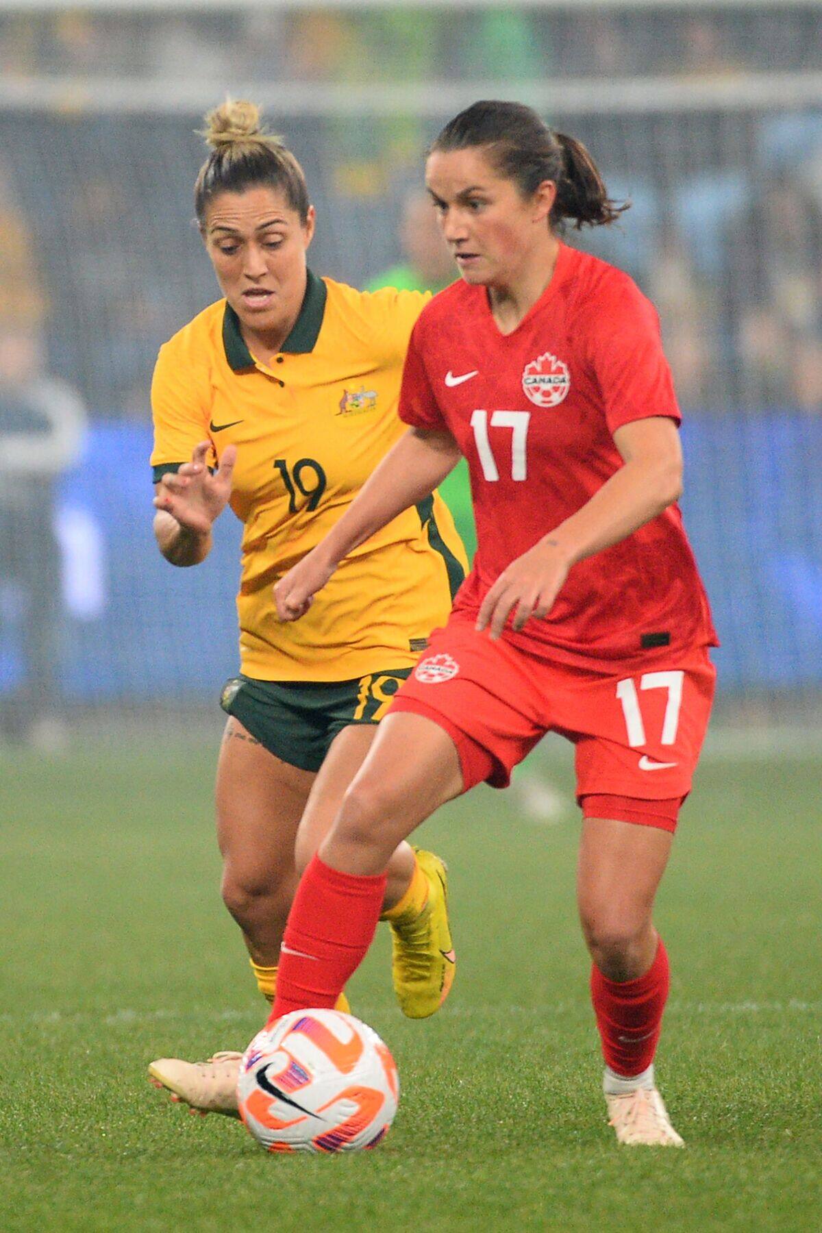 Soccer Canada : Jessie Fleming encore au sommet - TVA Sports