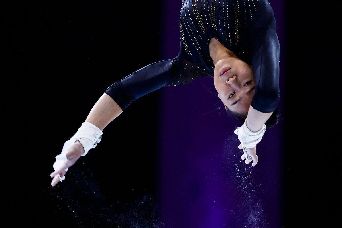 [PHOTOS] Gymnastique: «Il y a deux semaines, je ne pouvais rien faire ...