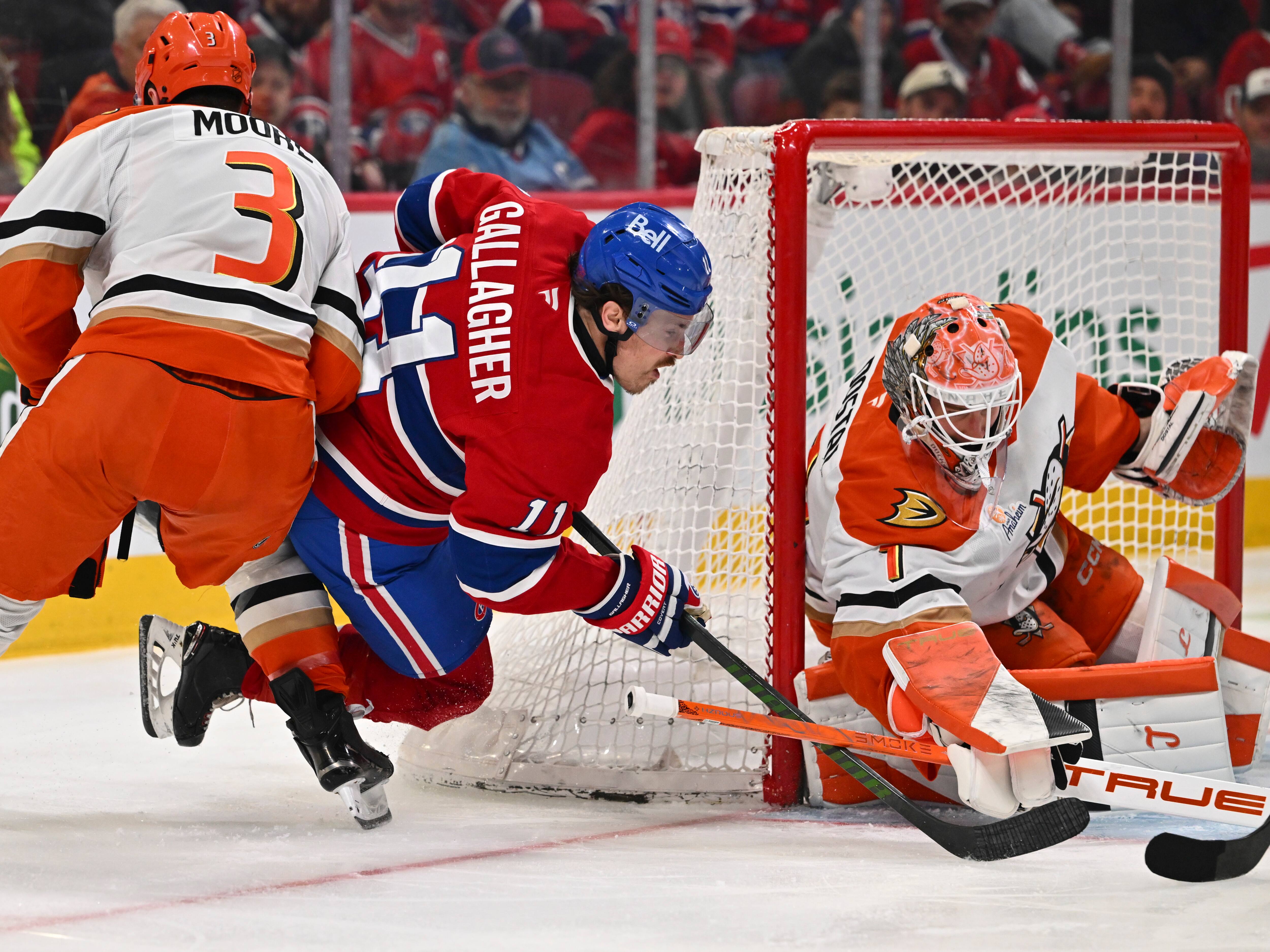Laissé de côté samedi, Brendan Gallagher a encaissé le coup comme un ...